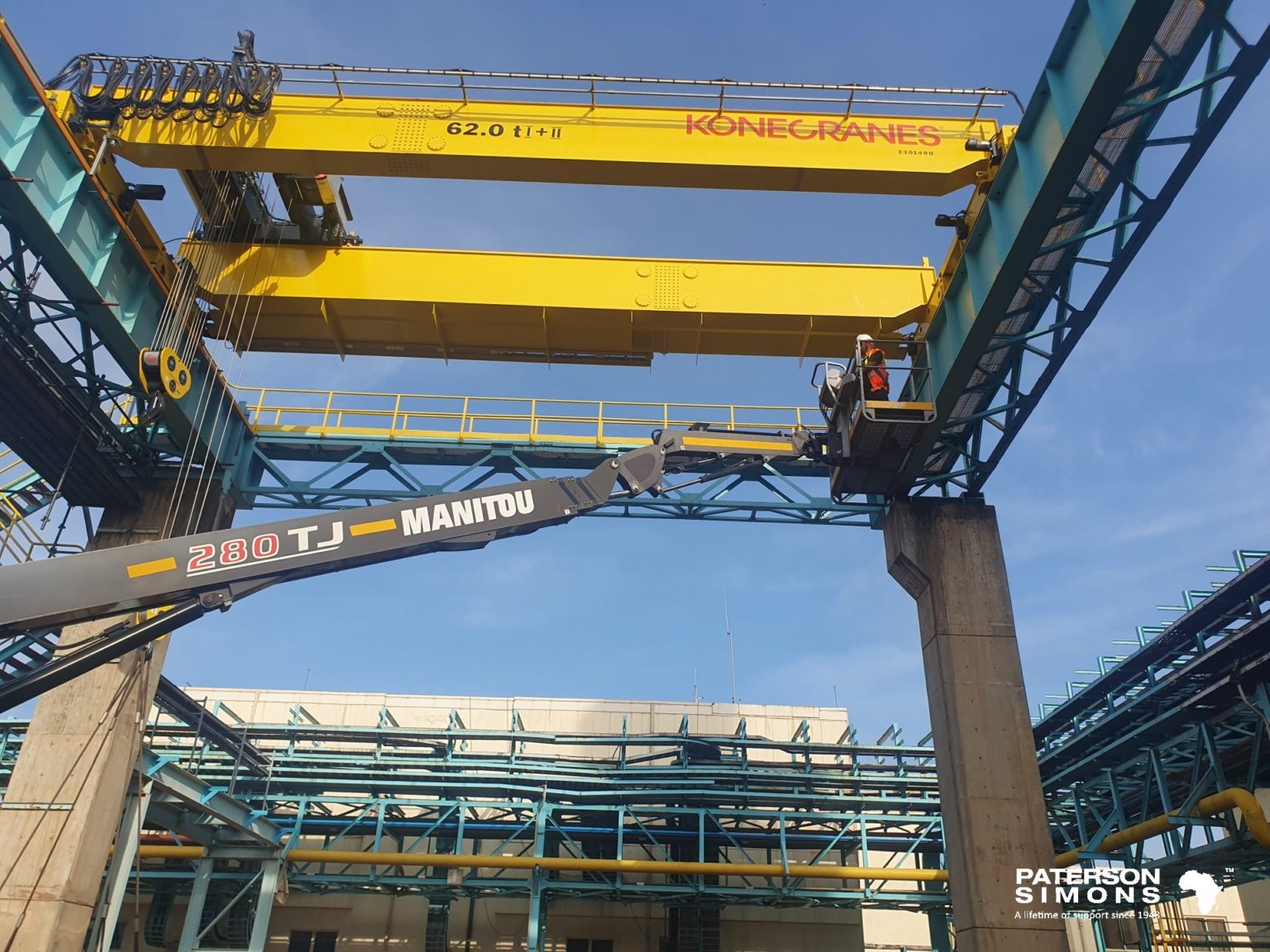 PASICO TEAM SUCCESSFULLY COMPLETE INSTALLATION OF KONECRANES OVERHEAD ...