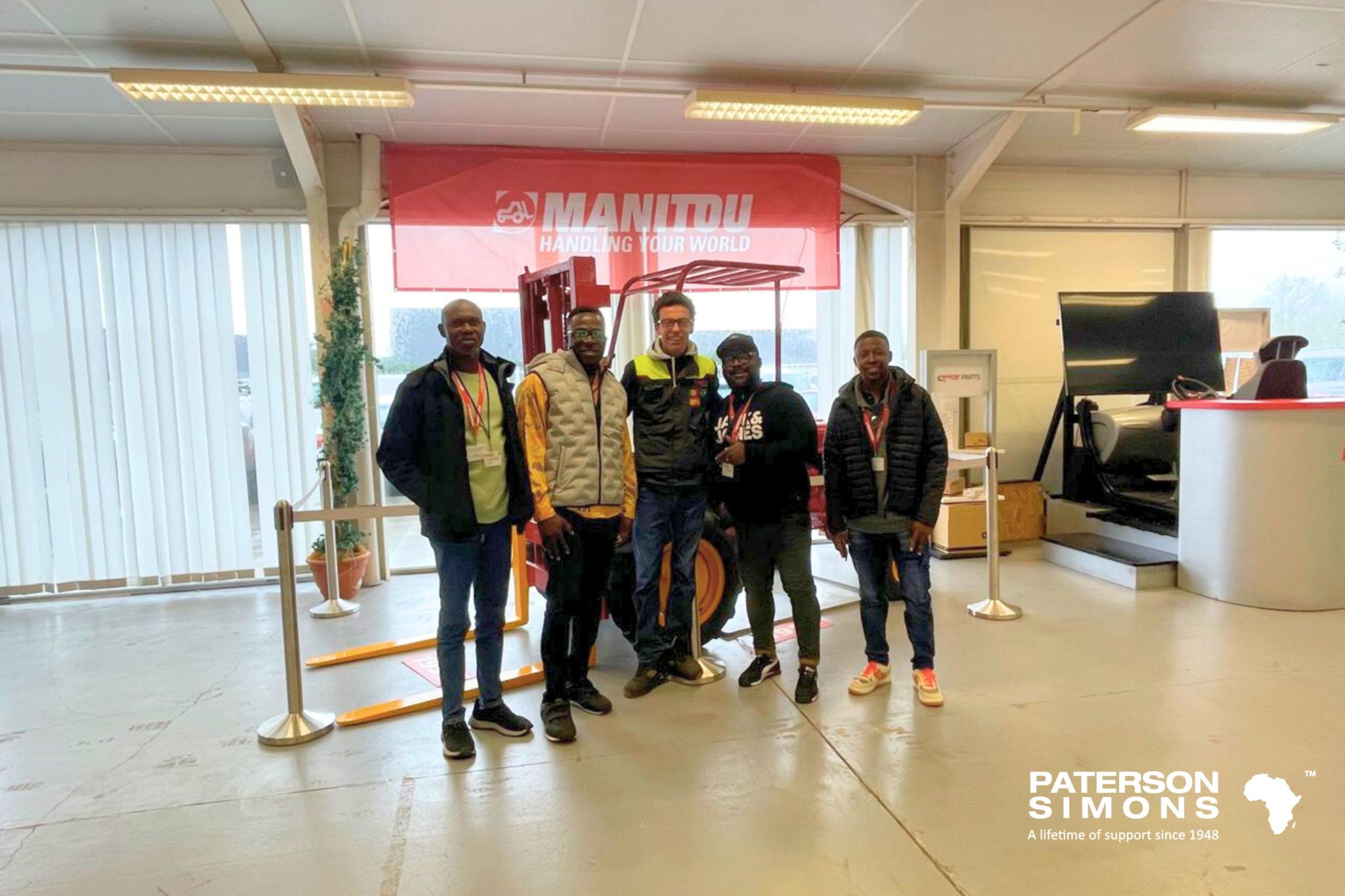 PATERSON SIMONS CONDUCTS MANITOU FACTORY TRAINING FOR COCOA MARKETING COMPANY GHANA LTD (CMC ...