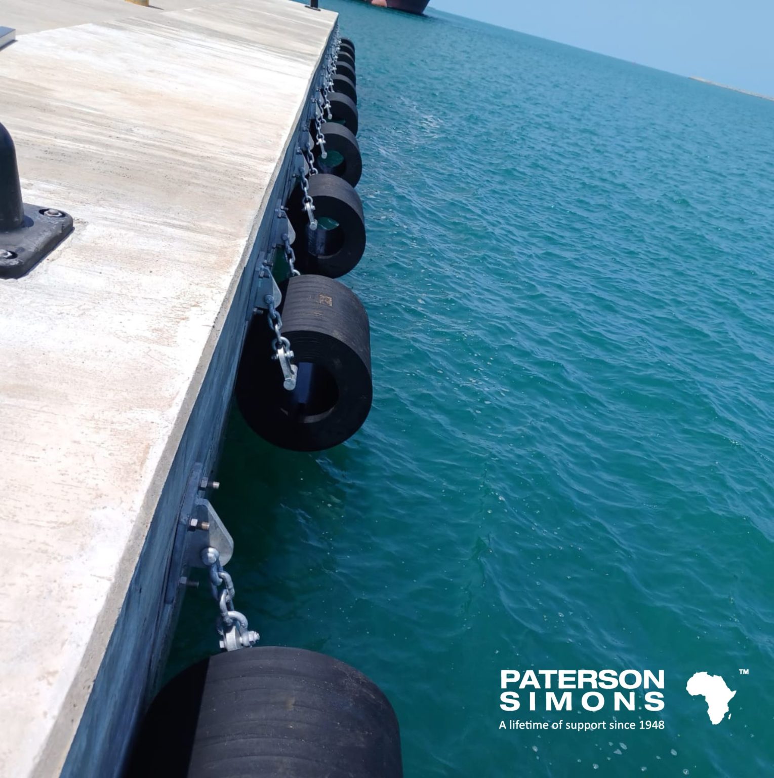 INSTALLATION OF TRELLEBORG CYLINDRICAL FENDERS & BOLLARDS AT PORT ...