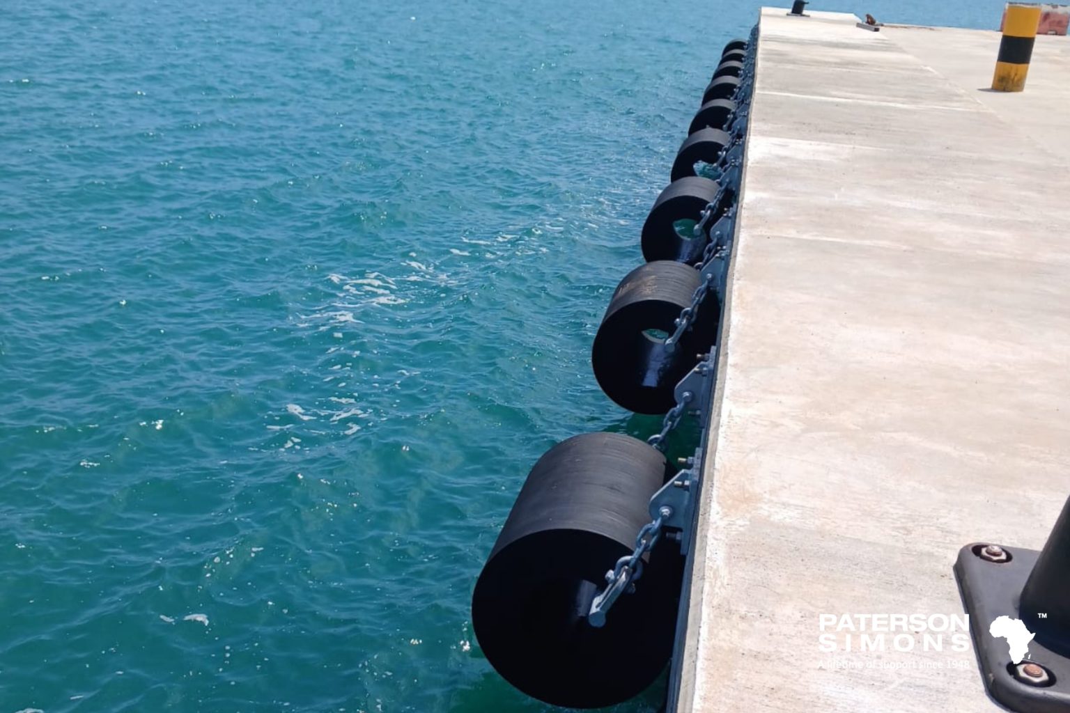 INSTALLATION OF TRELLEBORG CYLINDRICAL FENDERS & BOLLARDS AT PORT ...