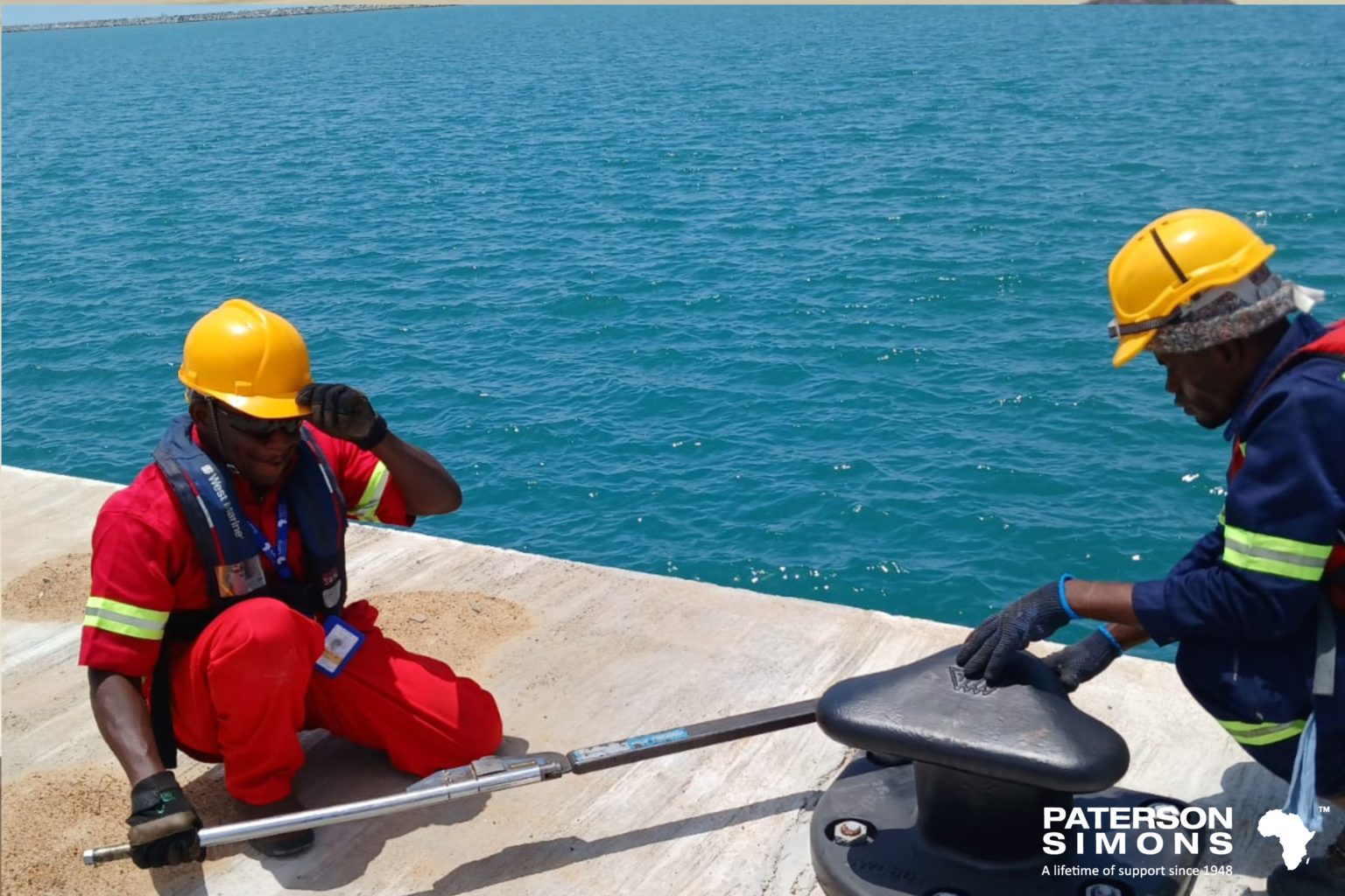 INSTALLATION OF TRELLEBORG CYLINDRICAL FENDERS & BOLLARDS AT PORT ...