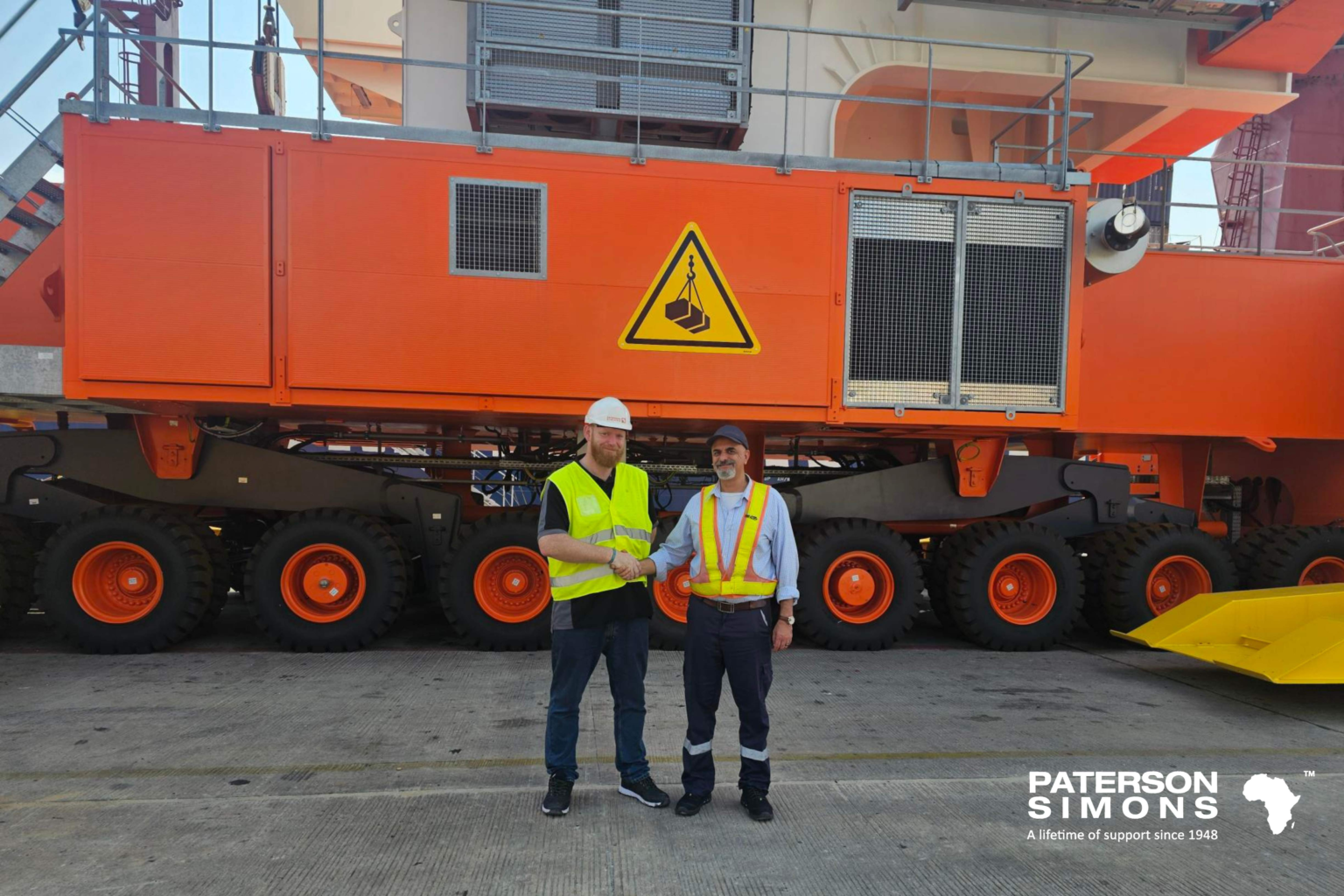 PATERSON SIMONS COMMISSIONS TWO KONECRANES GOTTWALD MOBILE HARBOR CRANES FOR ICTSI, ONNE ...